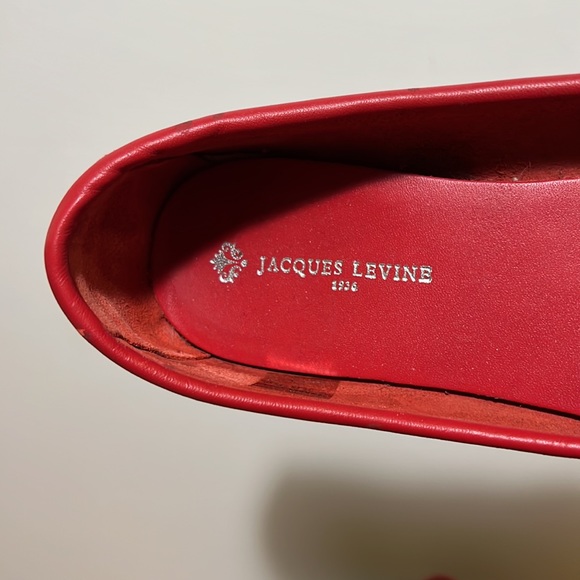 Jacques Levine | Shoes | Red Jacques Levine Driving Mocassin | Poshmark